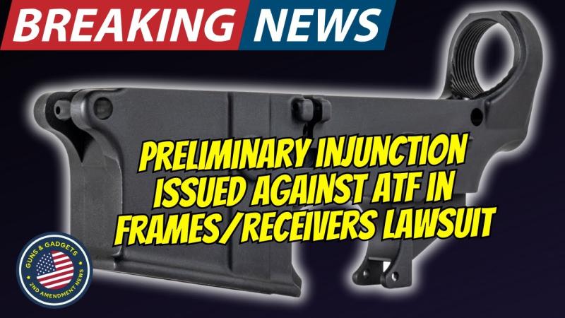 Jared Yanis on LinkedIn: BREAKING NEWS: Federal Judge Stops ATF's Frame ... Jared Yanis on LinkedIn: BREAKING NEWS: Federal Judge Stops ATF's Frame ...