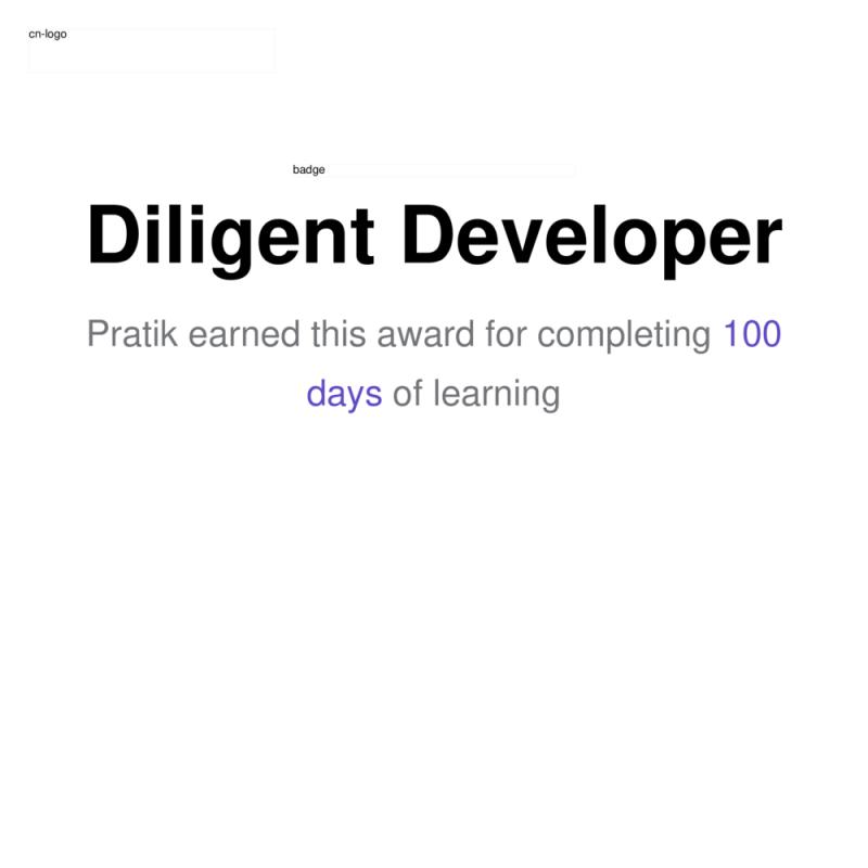 PRATIK KULKARNI on LinkedIn: Codingninjas | Achievements PRATIK KULKARNI on LinkedIn: Codingninjas | Achievements