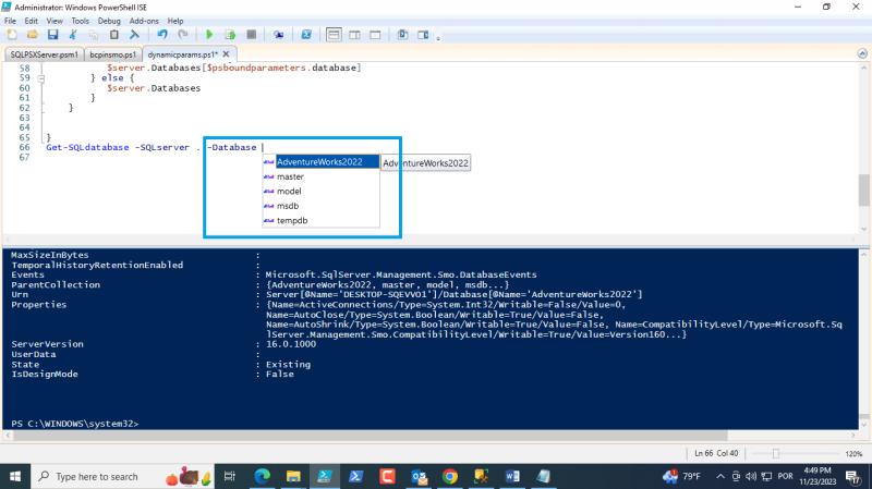 Zahra Saffarpour on LinkedIn: PowerShell Dynamic Parameters and SQL ... Zahra Saffarpour on LinkedIn: PowerShell Dynamic Parameters and SQL ...