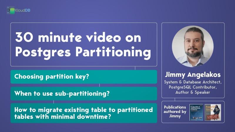 Jimmy Angelakos on LinkedIn: Postgres Partitioning Tips and Tricks ... Jimmy Angelakos on LinkedIn: Postgres Partitioning Tips and Tricks ...