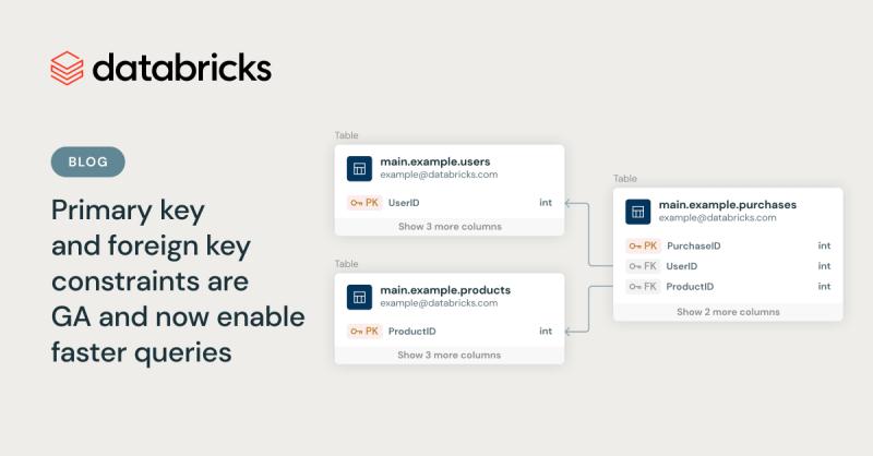 Mark Shubin on LinkedIn: Primary Key and Foreign Key constraints are GA ... Mark Shubin on LinkedIn: Primary Key and Foreign Key constraints are GA ...