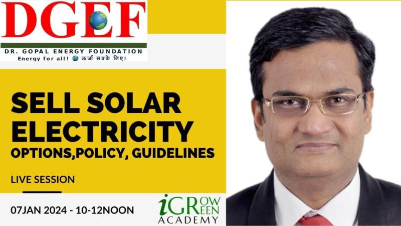 Dr. Gopal Energy Foundation on LinkedIn: How to SELL Solar Power in ... Dr. Gopal Energy Foundation on LinkedIn: How to SELL Solar Power in ...
