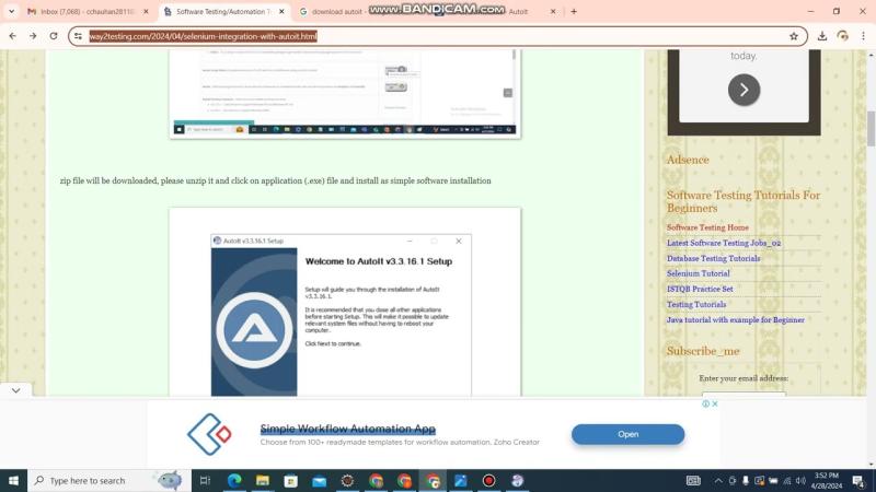 Arti Thakur on LinkedIn: AutoIT Tutorial Part 1 Download and Install Arti Thakur on LinkedIn: AutoIT Tutorial Part 1 Download and Install