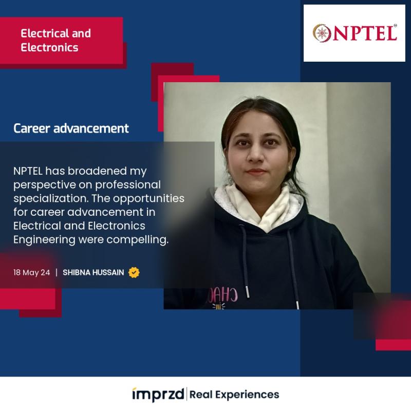 Shibna Hussain on LinkedIn: NPTEL Shibna Hussain on LinkedIn: NPTEL