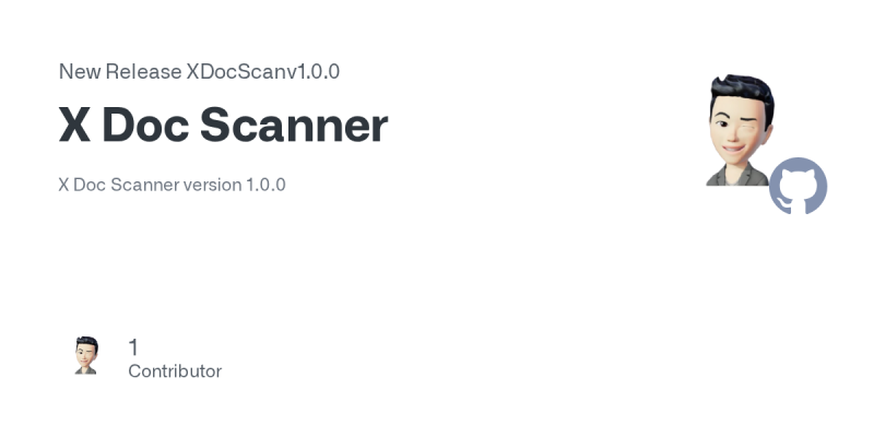Manish Chidar on LinkedIn: Release X Doc Scanner · manish7924/DocScan-MLKit Manish Chidar on LinkedIn: Release X Doc Scanner · manish7924/DocScan-MLKit
