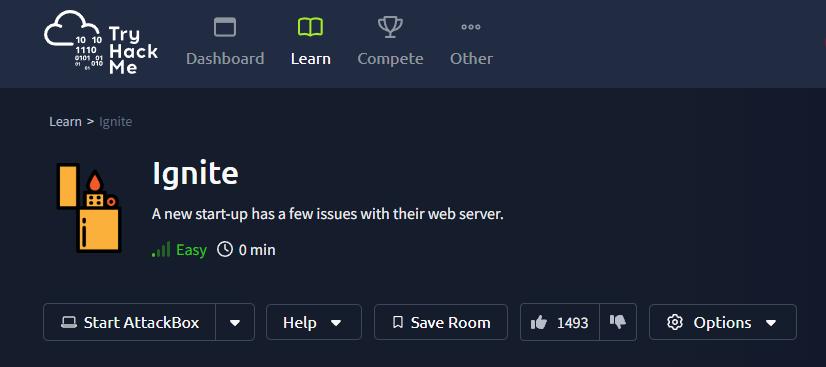 Maitreyee Singh on LinkedIn: Ignite (CTF) — TryHackMe Room Walkthrough Maitreyee Singh on LinkedIn: Ignite (CTF) — TryHackMe Room Walkthrough