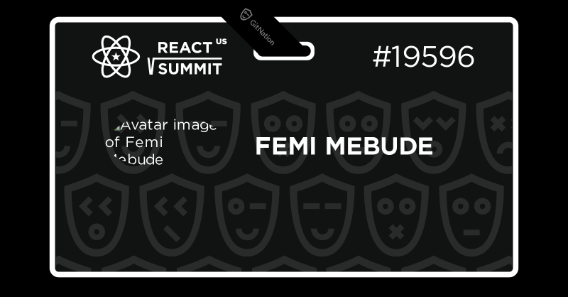 Femi Mebude on LinkedIn: Check out my badge & claim your free React ... Femi Mebude on LinkedIn: Check out my badge & claim your free React ...