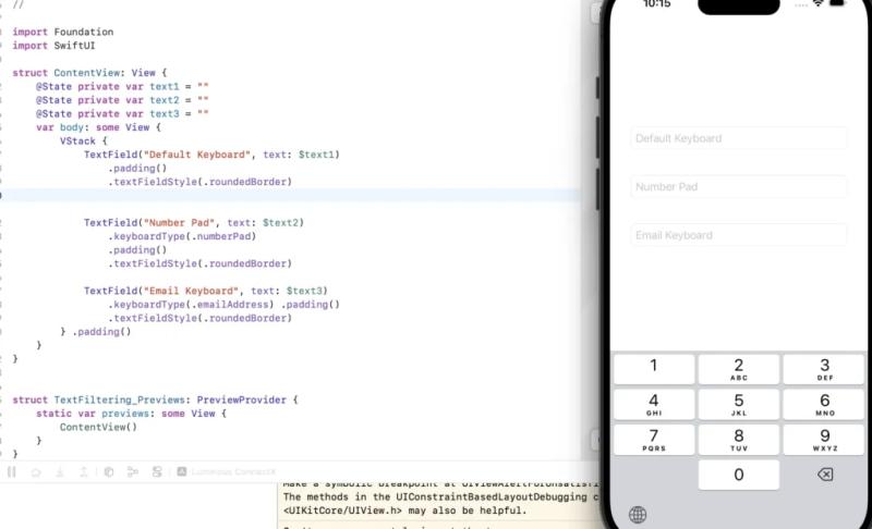 Parmit Singh Malik on LinkedIn: How to set TextField keyboard type in ... Parmit Singh Malik on LinkedIn: How to set TextField keyboard type in ...