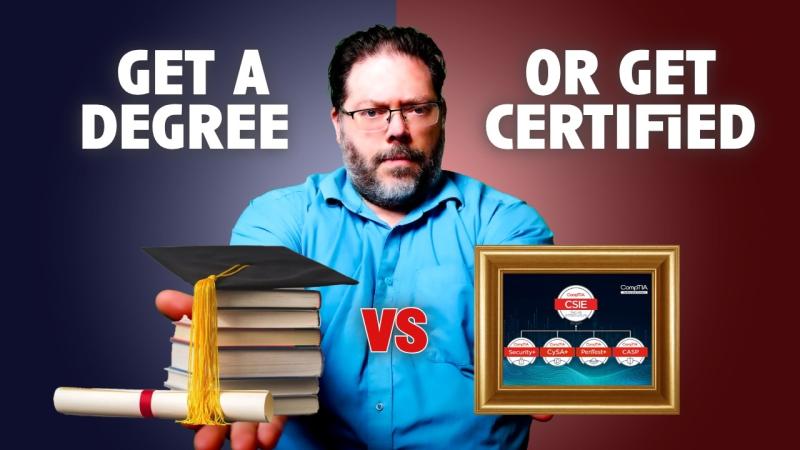 Jason Brashear on LinkedIn: Cybersecurity Dilemma: College Degree or IT ... Jason Brashear on LinkedIn: Cybersecurity Dilemma: College Degree or IT ...