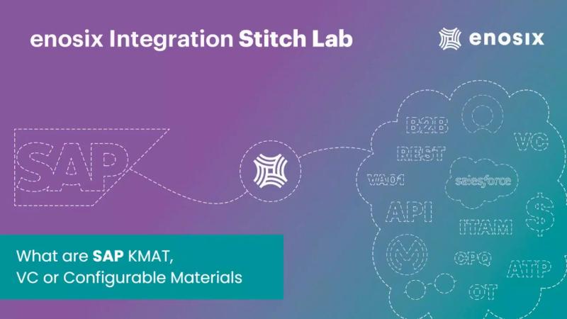 Jeffrey Benson on LinkedIn: enosix SAP Integration Stitch Lab Jeffrey Benson on LinkedIn: enosix SAP Integration Stitch Lab