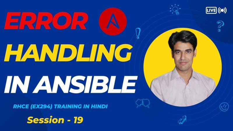 Rajesh Dubey on LinkedIn: Session - 19 | Task Error Handling in Ansible ... Rajesh Dubey on LinkedIn: Session - 19 | Task Error Handling in Ansible ...