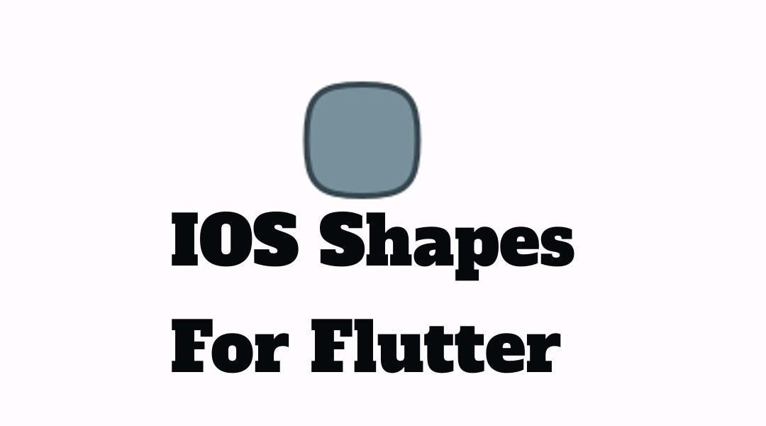 Fred Grott on LinkedIn: IOS Squircle Shapes For Flutter Fred Grott on LinkedIn: IOS Squircle Shapes For Flutter