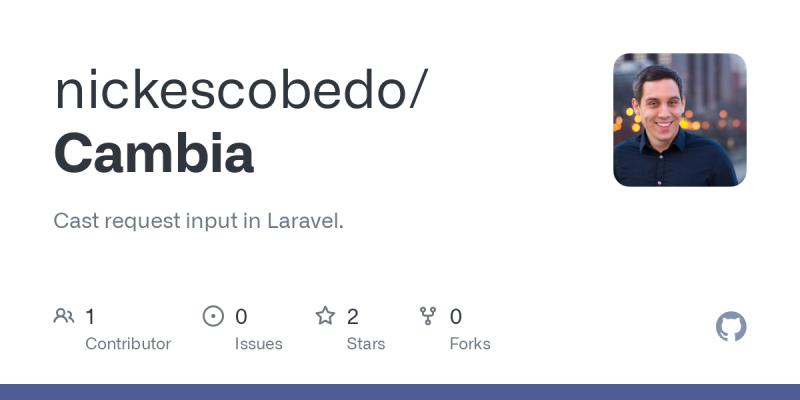 Nick Escobedo on LinkedIn: GitHub - nickescobedo/Cambia: Cast request ... Nick Escobedo on LinkedIn: GitHub - nickescobedo/Cambia: Cast request ...