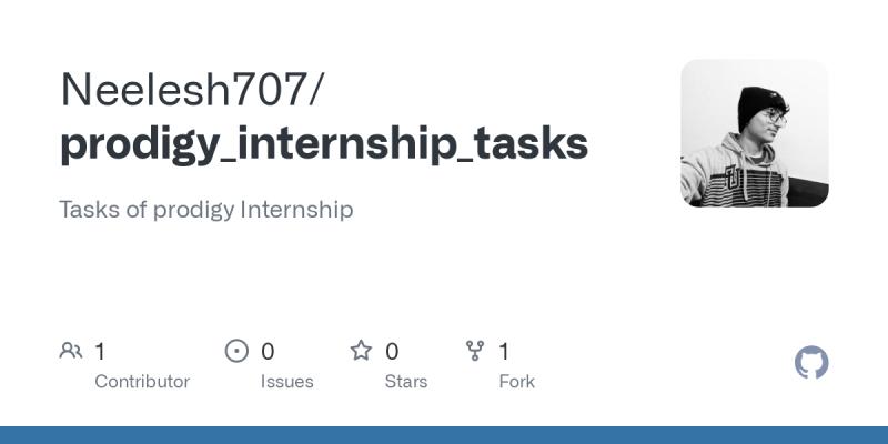 Neelesh Pandey on LinkedIn: prodigy_internship_tasks/image_encryption ... Neelesh Pandey on LinkedIn: prodigy_internship_tasks/image_encryption ...