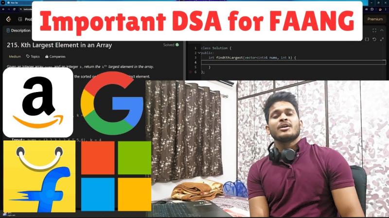 Samay Kar on LinkedIn: Important DSA for FAANG -1 | LeetCode 215 | Kth ... Samay Kar on LinkedIn: Important DSA for FAANG -1 | LeetCode 215 | Kth ...
