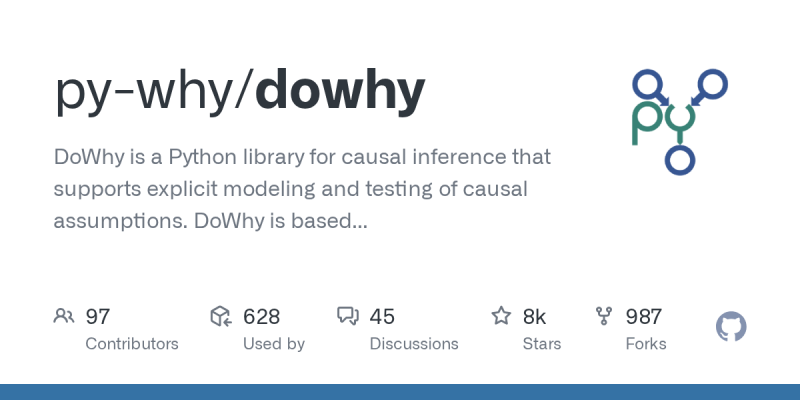 Priyadutt Bhatt on LinkedIn: GitHub - py-why/dowhy: DoWhy is a Python ... Priyadutt Bhatt on LinkedIn: GitHub - py-why/dowhy: DoWhy is a Python ...