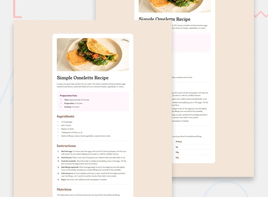 ABHILASH M on LinkedIn: Frontend Mentor | Responsive Recipe page coding ... ABHILASH M on LinkedIn: Frontend Mentor | Responsive Recipe page coding ...