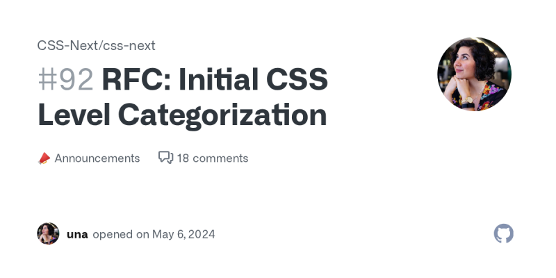 Shaban Eissa on LinkedIn: RFC: Initial CSS Level Categorization · CSS ... Shaban Eissa on LinkedIn: RFC: Initial CSS Level Categorization · CSS ...