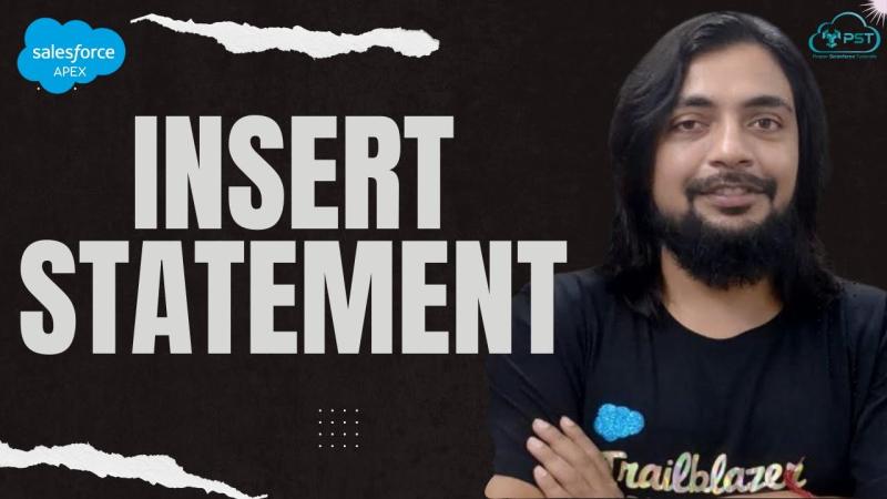 Proper Salesforce Tutorials on LinkedIn: INSERT Statement - Working ... Proper Salesforce Tutorials on LinkedIn: INSERT Statement - Working ...
