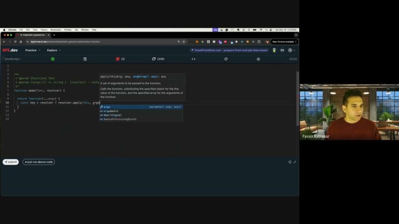 How memoization functions for Front-End interview questions | Pavan ... How memoization functions for Front-End interview questions | Pavan ...