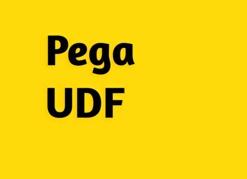 Abhishek Mondal on LinkedIn: Pega - UDF Abhishek Mondal on LinkedIn: Pega - UDF