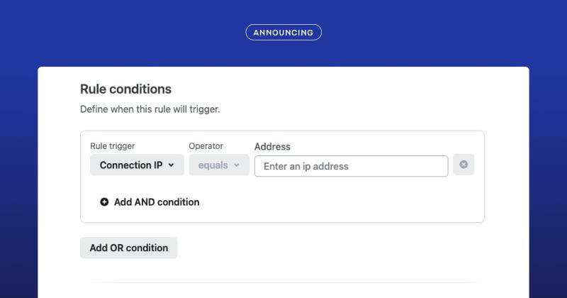 🚀 Rate Limiting is here! Set your own limits on traffic and cyber ... 🚀 Rate Limiting is here! Set your own limits on traffic and cyber ...