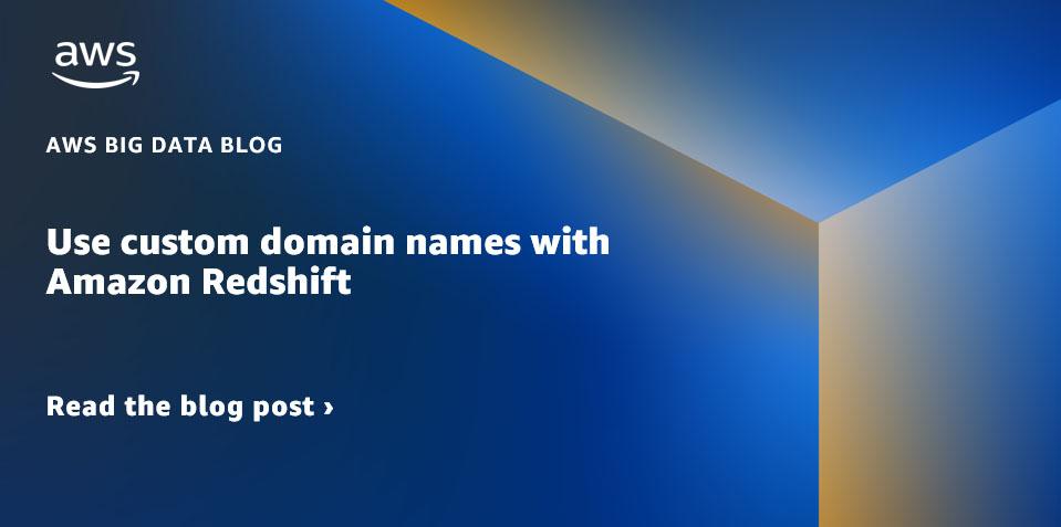 Michał Dobrowolski on LinkedIn: Use custom domain names with Amazon ... Michał Dobrowolski on LinkedIn: Use custom domain names with Amazon ...