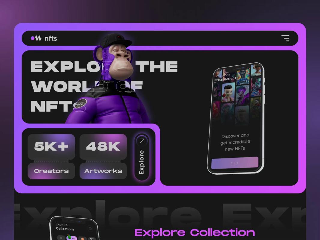 Keval Parekh on LinkedIn: NFT App Landing Page Design Keval Parekh on LinkedIn: NFT App Landing Page Design