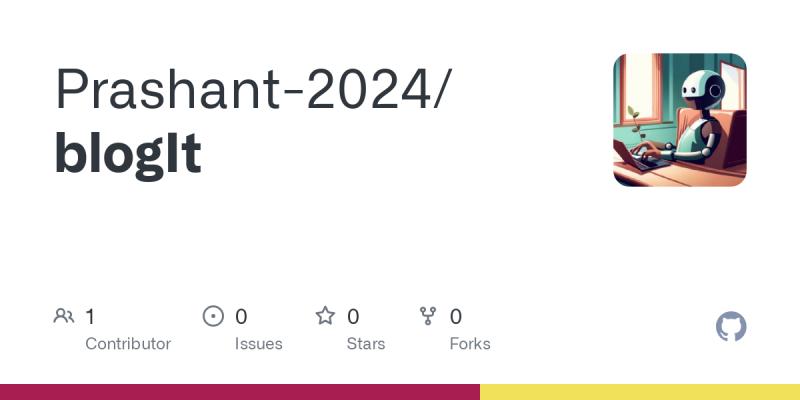 Prashant Solanki on LinkedIn: GitHub - Prashant-2024/blogIt Prashant Solanki on LinkedIn: GitHub - Prashant-2024/blogIt