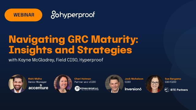 Jack Nichelson on LinkedIn: Navigating GRC Maturity: Insights and ... Jack Nichelson on LinkedIn: Navigating GRC Maturity: Insights and ...
