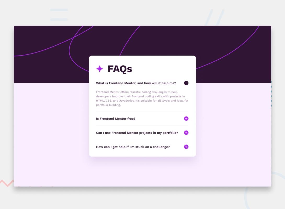 Vinayak Nair on LinkedIn: Frontend Mentor | First JS Challenge- FAQ ... Vinayak Nair on LinkedIn: Frontend Mentor | First JS Challenge- FAQ ...