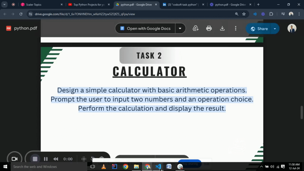 Dhruv Gahlot on LinkedIn: python.pdf - Google Drive - 12 July 2024 Dhruv Gahlot on LinkedIn: python.pdf - Google Drive - 12 July 2024