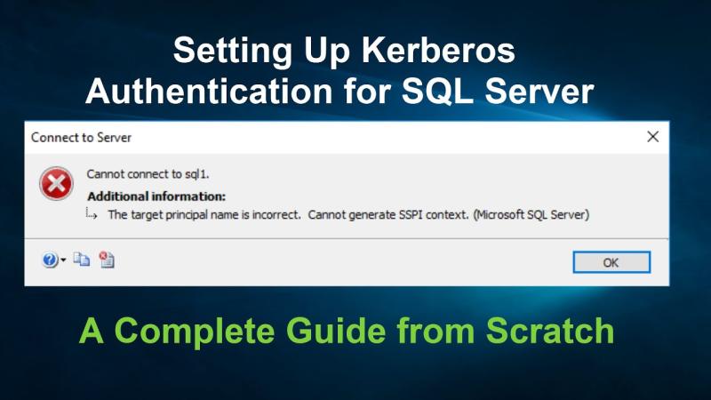 mssqldbatechsupport on LinkedIn: Setting Up Kerberos Authentication for ... mssqldbatechsupport on LinkedIn: Setting Up Kerberos Authentication for ...