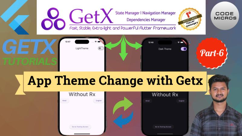 Flutter Dev on LinkedIn: Change App Theme using Getx Flutter (Getx ... Flutter Dev on LinkedIn: Change App Theme using Getx Flutter (Getx ...