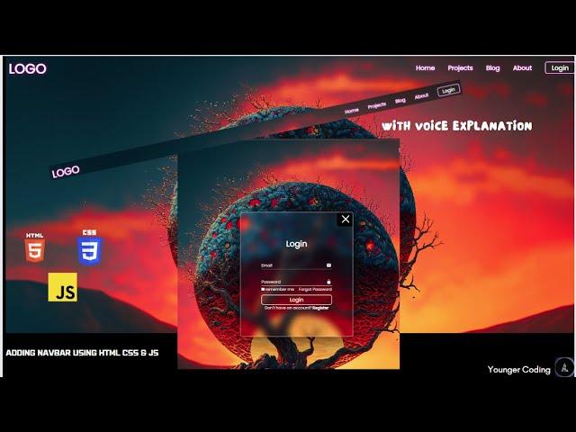 Zesan H. on LinkedIn: Adding navigation bar using HTML CSS & JS. Zesan H. on LinkedIn: Adding navigation bar using HTML CSS & JS.