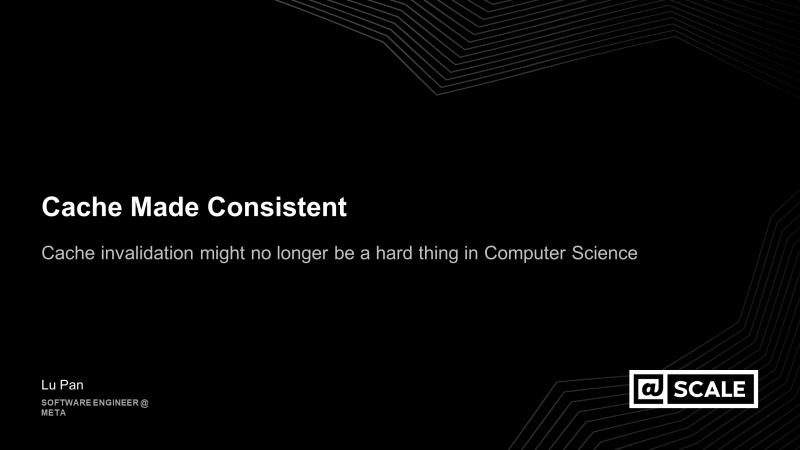 Harish Bhattbhatt on LinkedIn: Cache made consistent Harish Bhattbhatt on LinkedIn: Cache made consistent