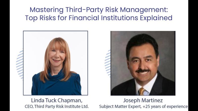 Third Party Risk Institute Ltd. on LinkedIn: Mastering Third-Party Risk ... Third Party Risk Institute Ltd. on LinkedIn: Mastering Third-Party Risk ...