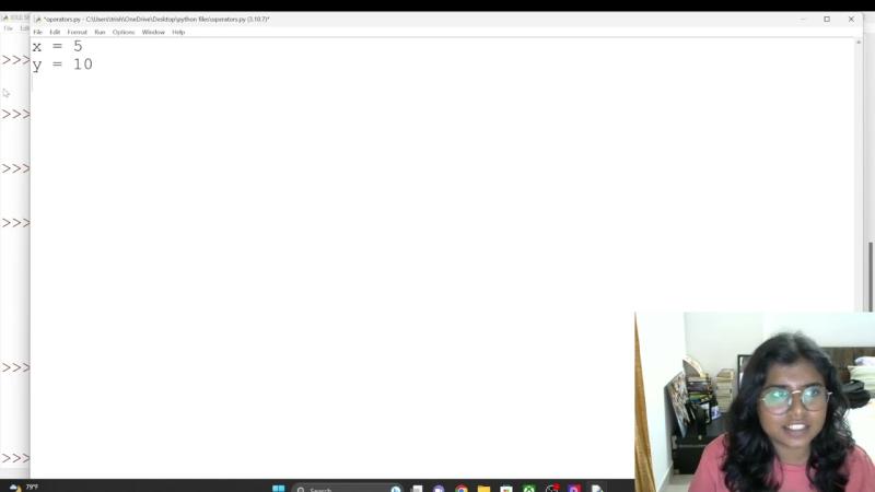 My 18th python video today: Python Operators | Trisha Kumar posted on ... My 18th python video today: Python Operators | Trisha Kumar posted on ...