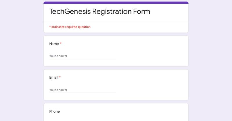 Chi Nguyen-Rettig on LinkedIn: TechGenesis Registration Form Chi Nguyen-Rettig on LinkedIn: TechGenesis Registration Form