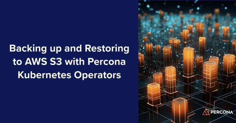 Peter Zaitsev on LinkedIn: Backing up and Restoring to AWS S3 With ... Peter Zaitsev on LinkedIn: Backing up and Restoring to AWS S3 With ...