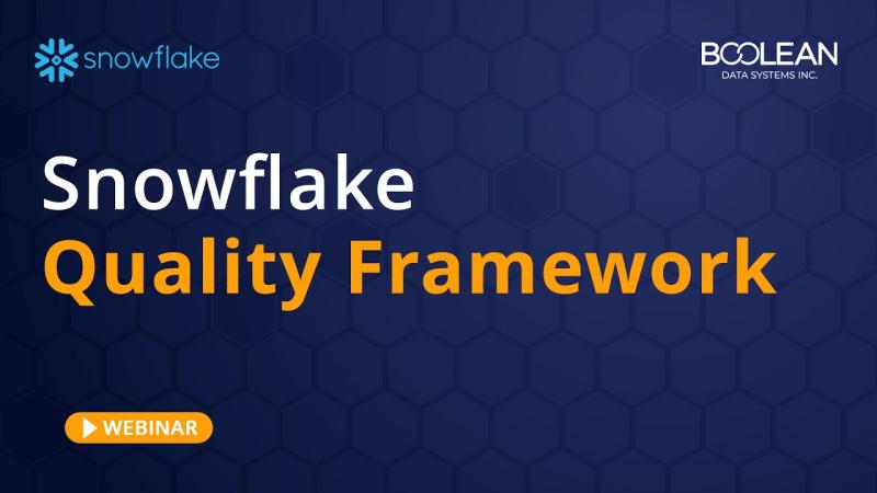 Boolean Data Systems on LinkedIn: Webinar: Snowflake Data Quality ... Boolean Data Systems on LinkedIn: Webinar: Snowflake Data Quality ...