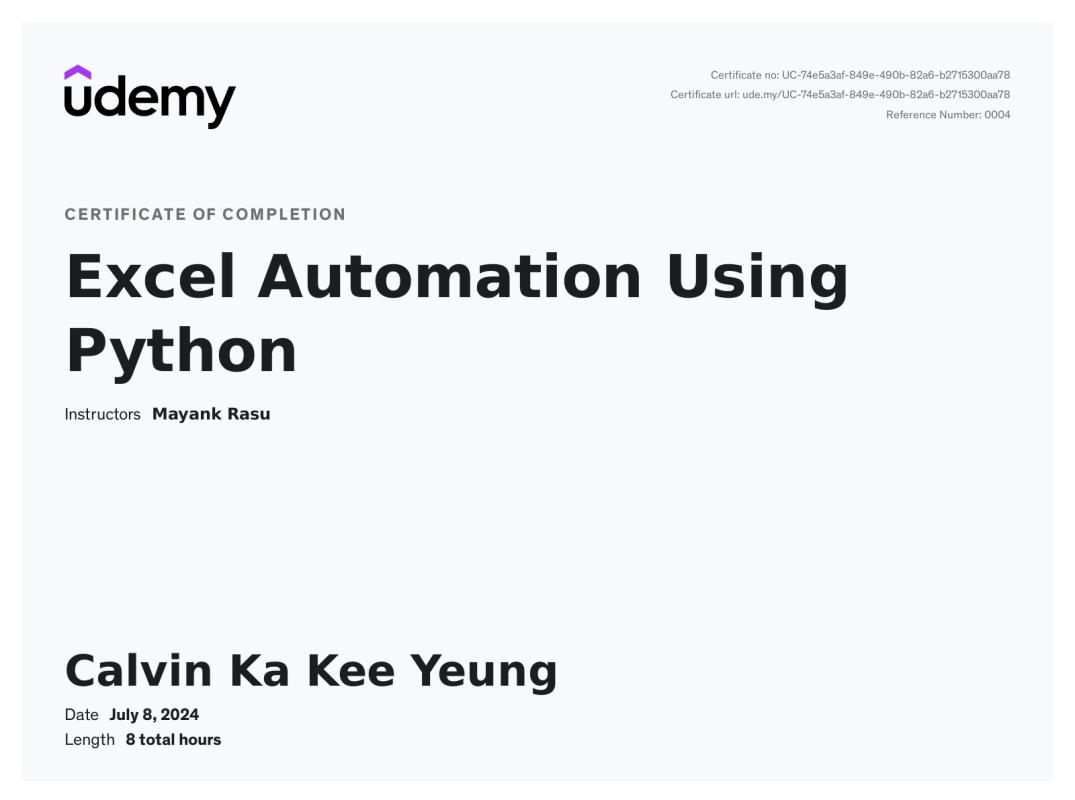 Calvin Yeung on LinkedIn: Excel Automation Using Python Calvin Yeung on LinkedIn: Excel Automation Using Python