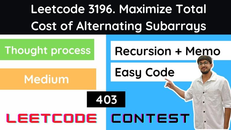 Gaurav Kungwani on LinkedIn: Leetcode Maximize Total Cost of ... Gaurav Kungwani on LinkedIn: Leetcode Maximize Total Cost of ...
