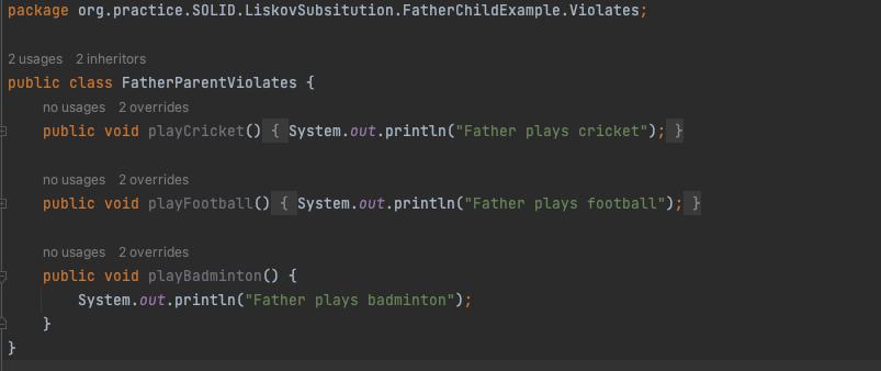 Dasari Sairam on LinkedIn: Liskov Substitution — Solid Principle in Java Dasari Sairam on LinkedIn: Liskov Substitution — Solid Principle in Java