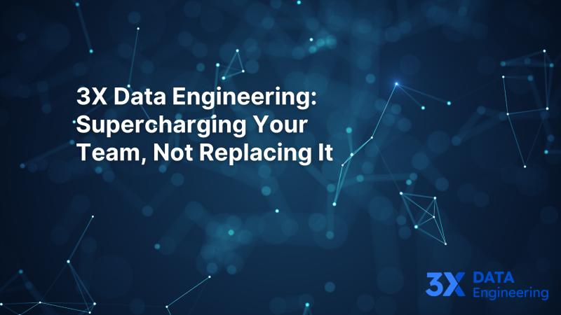 3X Data Engineering on LinkedIn: 3X Data Engineering: Supercharging ... 3X Data Engineering on LinkedIn: 3X Data Engineering: Supercharging ...