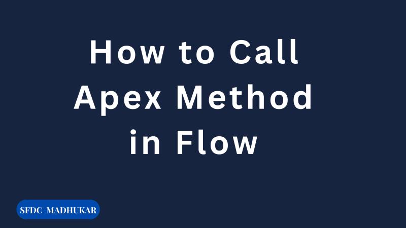 Ashish Madhukar on LinkedIn: Call Apex Method in Salesforce Flow Ashish Madhukar on LinkedIn: Call Apex Method in Salesforce Flow