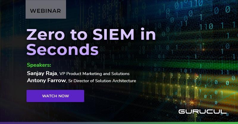 Alexander Dunn on LinkedIn: Zero to SIEM in Seconds Alexander Dunn on LinkedIn: Zero to SIEM in Seconds