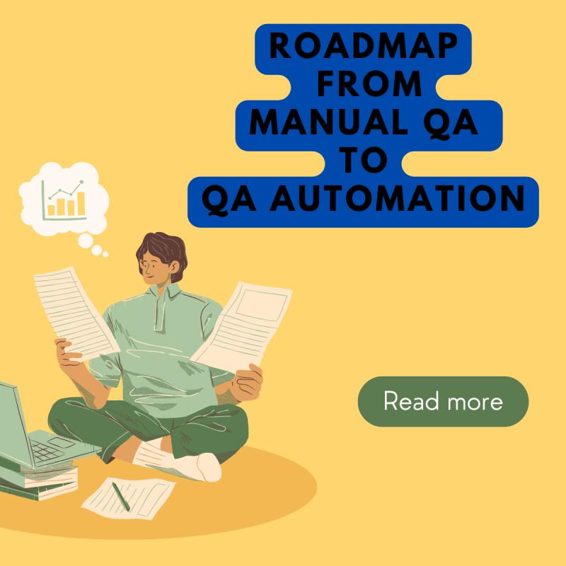 János Szabó on LinkedIn: Complete RoadMap from Manual QA To QA Automation János Szabó on LinkedIn: Complete RoadMap from Manual QA To QA Automation
