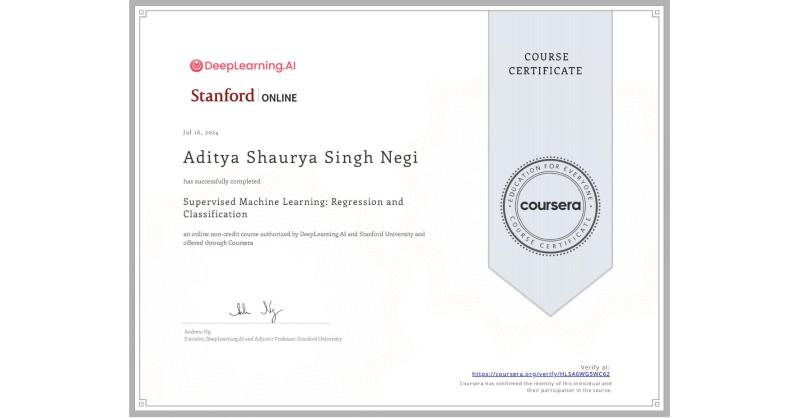Aditya Shaurya Singh Negi on LinkedIn: Completion Certificate for ... Aditya Shaurya Singh Negi on LinkedIn: Completion Certificate for ...
