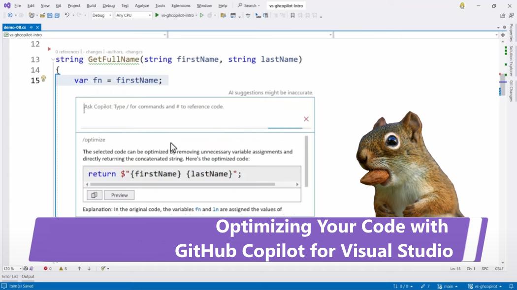 Anthony Bartolo on LinkedIn: Optimizing your code with GitHub Copilot ... Anthony Bartolo on LinkedIn: Optimizing your code with GitHub Copilot ...